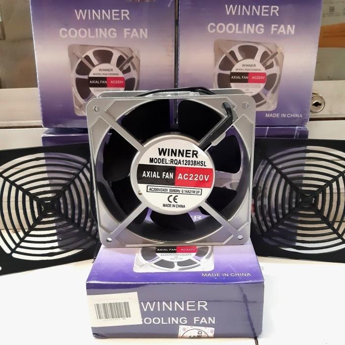 Jual Kipas Pendingin AC Axial Fan 220VAC 120x120x38mm Winner Cooling ...