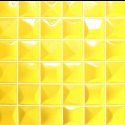 Jual KERAMIK DINDING MOZAIK 1PWA33722 YELLOW / KUNING 30 X 30 CM ...