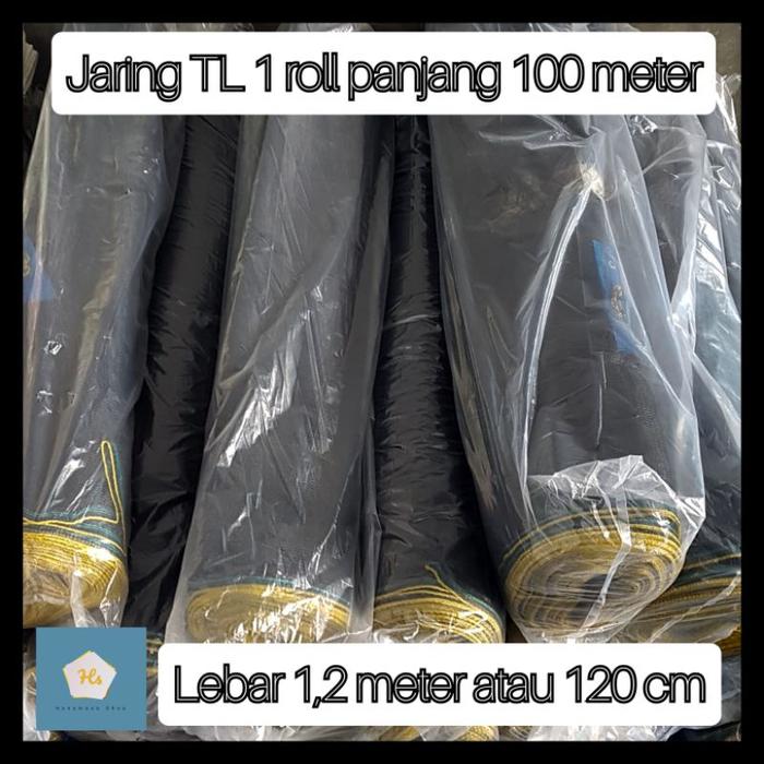 Jual Jaring Waring Tl Hitam/Jaring Pagar/Jaring Kandang Ayam/Jarung ...