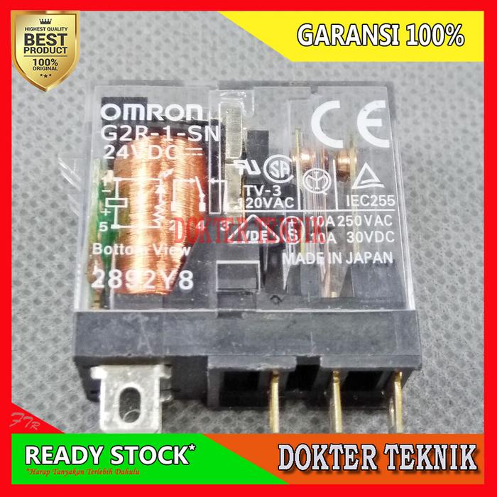 Jual G2R-1-SN-DC24 24VDC Omron Relay - Kota Bandung - Dokter Teknik | Tokopedia