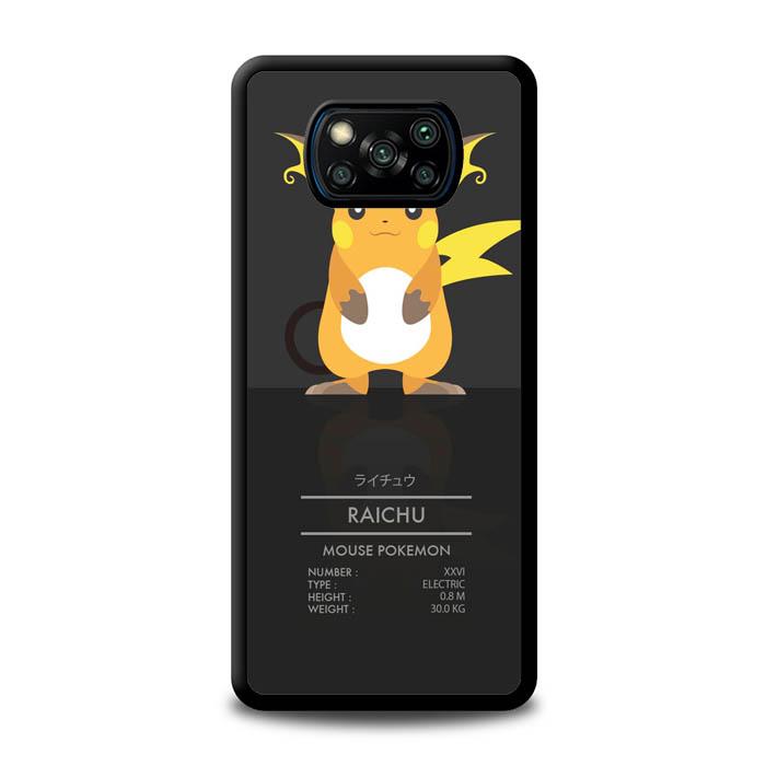 Jual Casing Custom Poco X3 Nfc raichu pokemon DK0215 - Kota Semarang ...