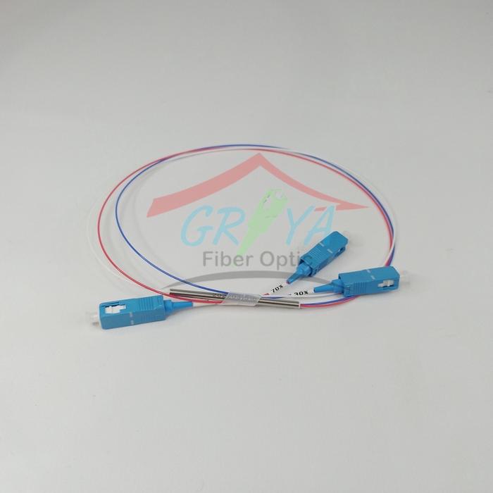 Jual Splitter Rasio 70:30 SC UPC Passive Splitter Ratio 1x2 70:30 SC ...