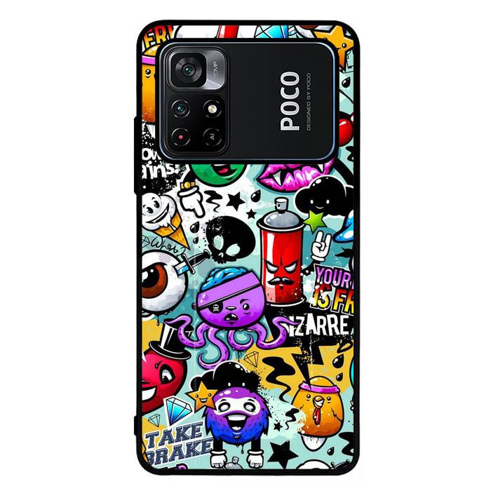 Jual Casing Custom Poco M4 Pro Doodle Art Graffiti P0750 - Kota ...