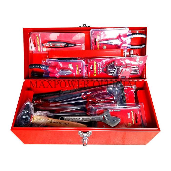 Jual BASIC MECHANICAL TOOL KIT SET MK-004 MAXPOWER 70 Pcs - Kota ...