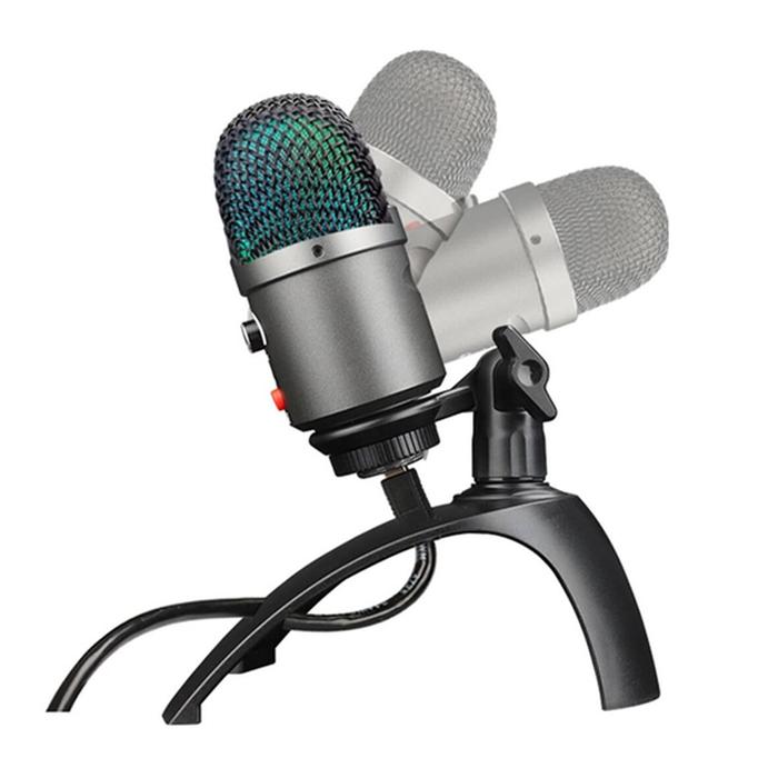 Jual COSTA CM-S10 RGB Condenser Stereo Microphone USB 3 polar pattern ...