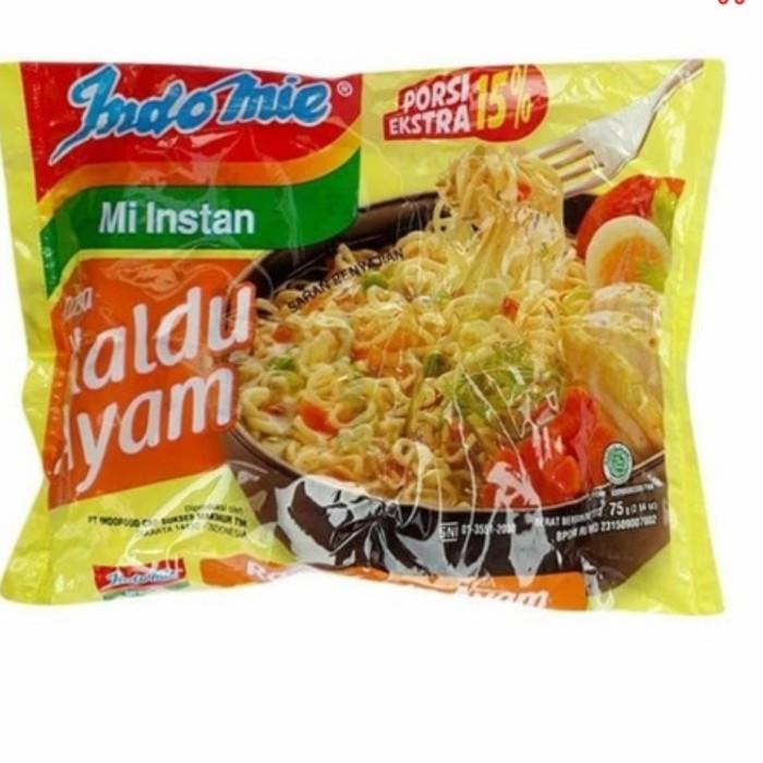 Jual makanan mie instan indomie rasa kaldu ayam 75gr - Jakarta Selatan ...