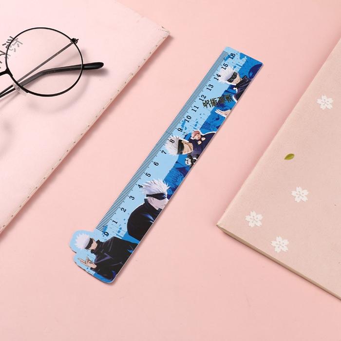 Jual Jujutsu Kaisen Acrylic Rulers Cartoon Figure Gojo Satoru Ryomen ...