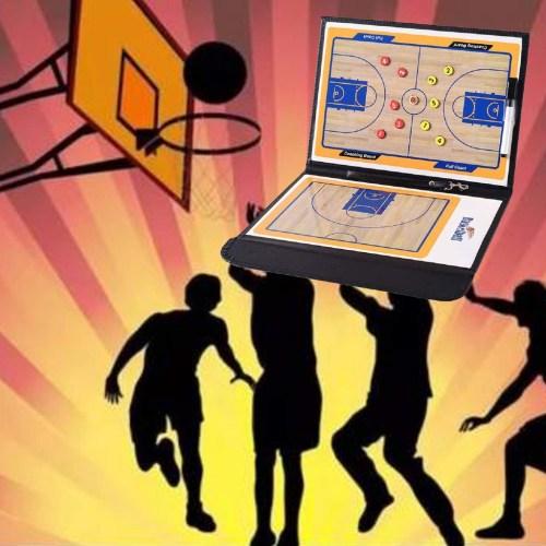 Jual Papan Strategi Basket Magnet Pelati Taktik Folding Basketball ...