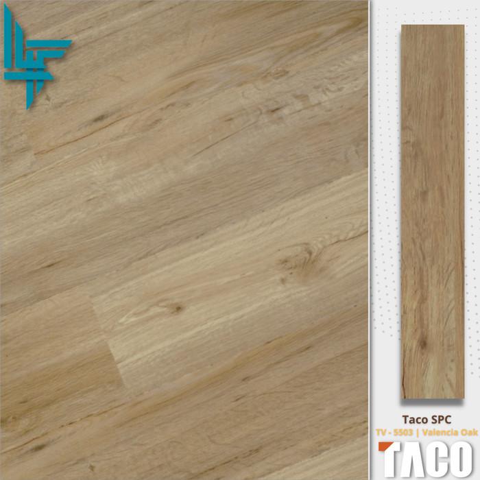 Jual Lantai Vinyl SPC Taco 5mm Woodgrain With Foam Underlayer - TV 5503 - Jakarta Timur - Living ...