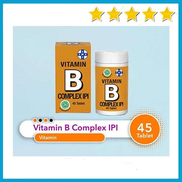 Jual Vitamin B Complex Ipi 45 Tablet | Mengurangi Stress, Kecemasan ...