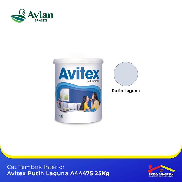 Jual Avitex Cat Tembok Interior Putih Laguna A44475 25Kg - Kota ...