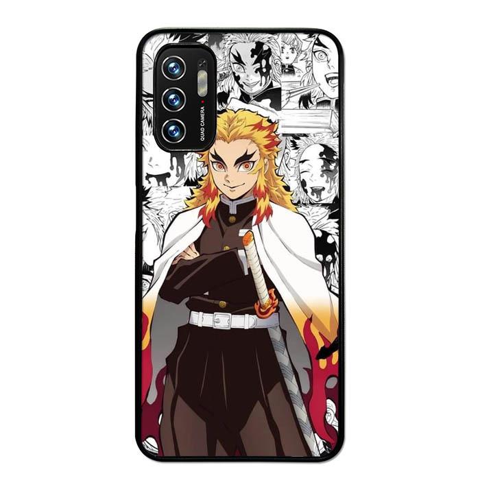 Jual Casing Custom Poco M3 kimetsu no yaiba rengoku anime DK0222 - Kota ...
