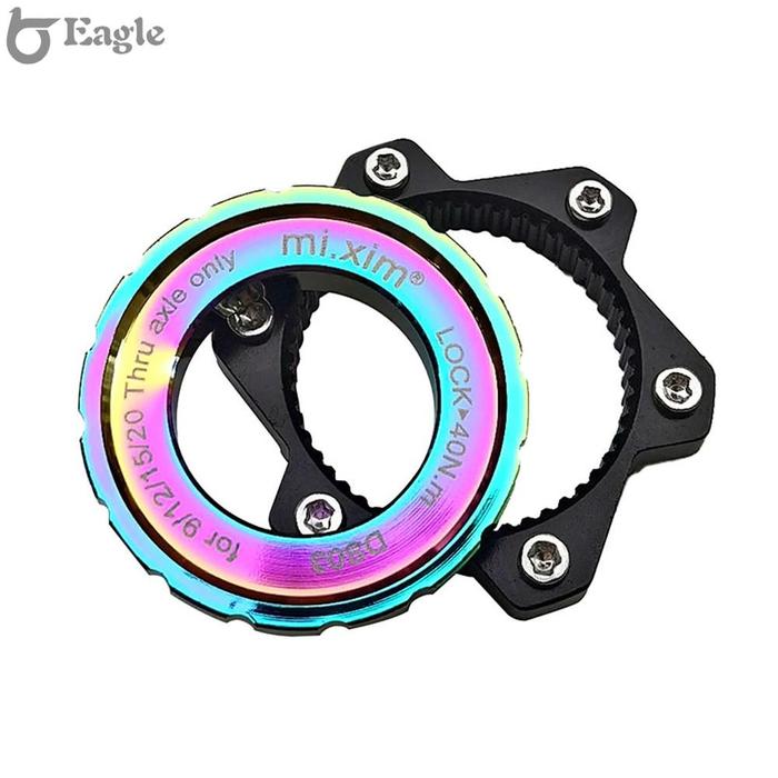 Jual Bicycle Centerlock 6-hole Adapter Center Lock Conversion 6 hole ...