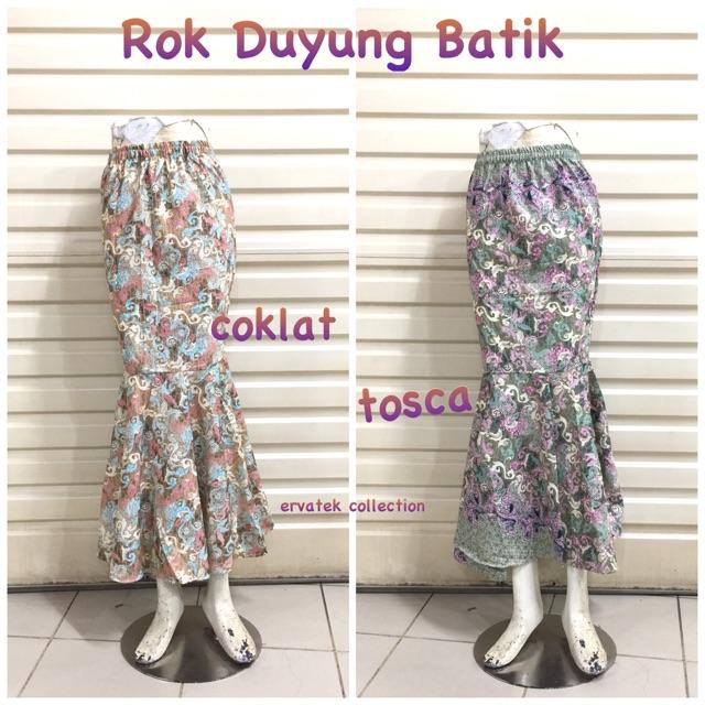 Jual Rok Duyung Mermaid Batik RD01 Bawahan Sepan Model Kebaya Modern ...