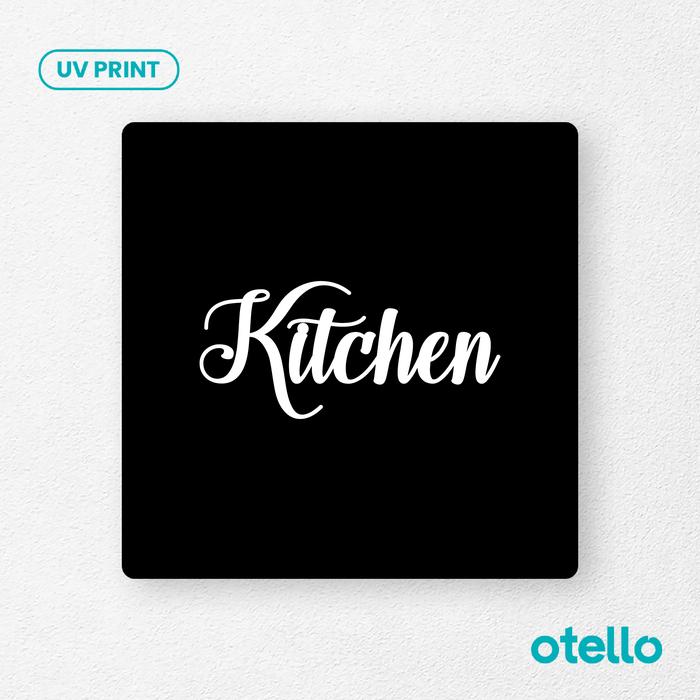 Jual Kitchen Sign Board Akrilik Tempel Signage Dinding Papan Label ...