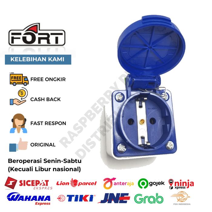 Jual FORT CEE-112 FORT CEE 112 PANEL SOCKET 2P 16A/250V - Jakarta Barat - Raspberry Pi ...