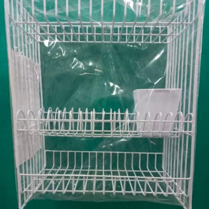 Jual Rak Piring Susun 3 Putih PT B 30 MED Modelline Rak Gelas Melin ...