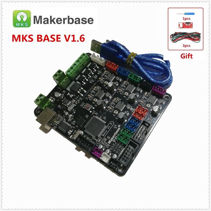 Jual Mks Base V1.6 3D Printer Control Board Integrated Circuit ...