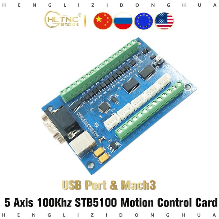 Jual Mach3 Usb Cnc 5 Axis 100Khz 12-24V Smooth Stepper Motion - Kota ...