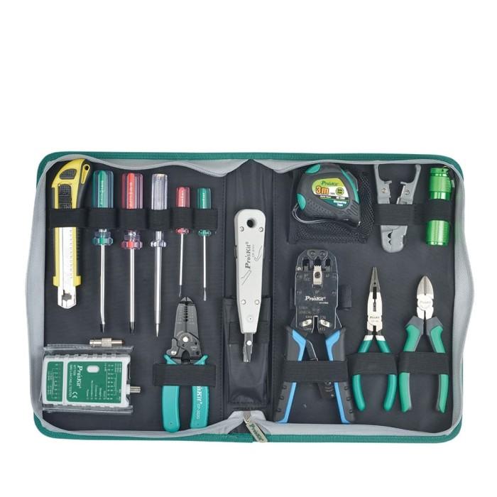 Jual PROSKIT PK-4013 Network Installation Tool Kit - PERALATAN ...