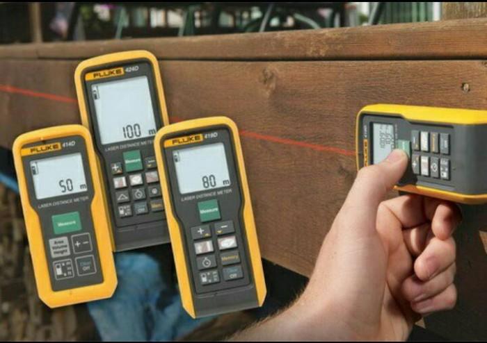 Jual Fluke 414D Laser Distance Meter Meteran Laser 50m Alat Ukur Jarak ...