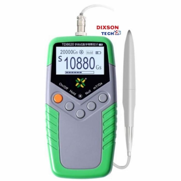 Jual ALAT UKUR DIGITAL GAUSS MAGNET METER TESTER TD8620 TESLA ...