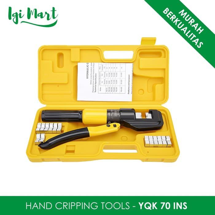 Jual TANG PRESS SKUN HIDROLIK YQK 70 / HYDRAULIC CRIMPING TOOLS - Kota ...