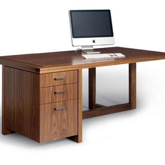 Jual Meja Kerja Simple Modern - Meja Bos Jati - Meja Staff Meja ...