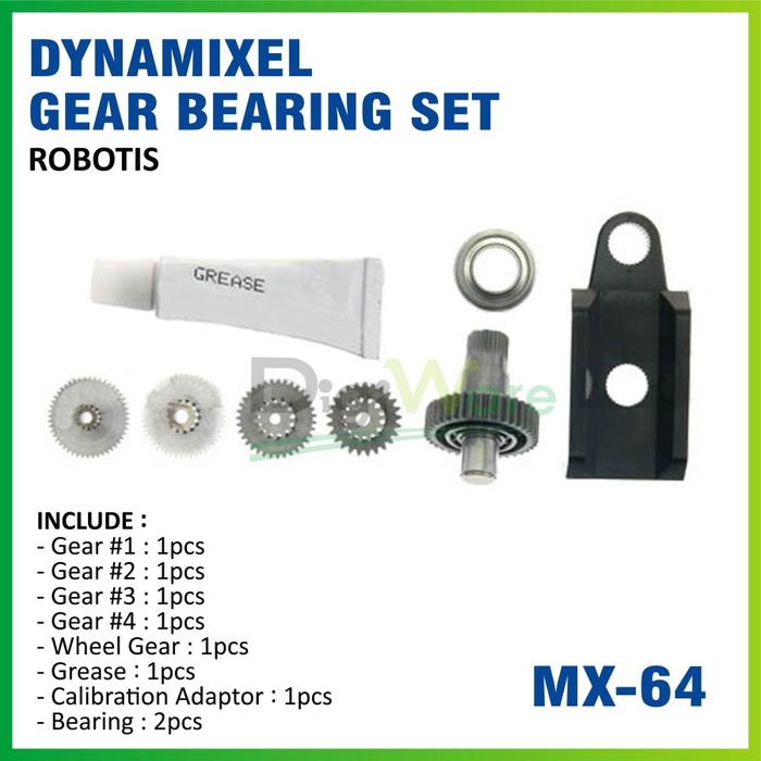 Jual MX-64 Gear/Bearing Set Dynamixel - Kota Surabaya - bisri_online ...