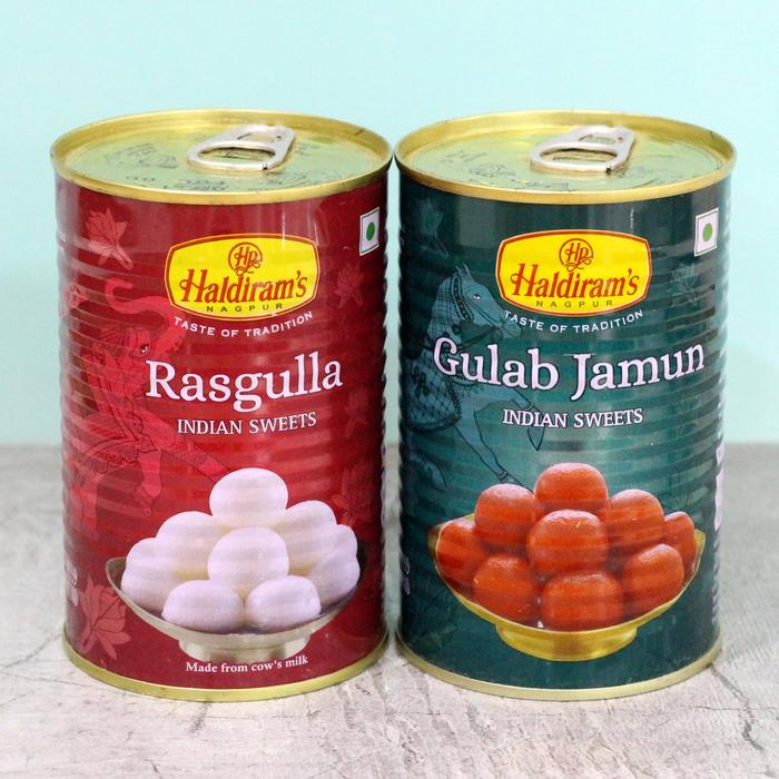Jual Gulab Jamun & Rasgulla 500gr / Manisan India / Indian Sweets ...