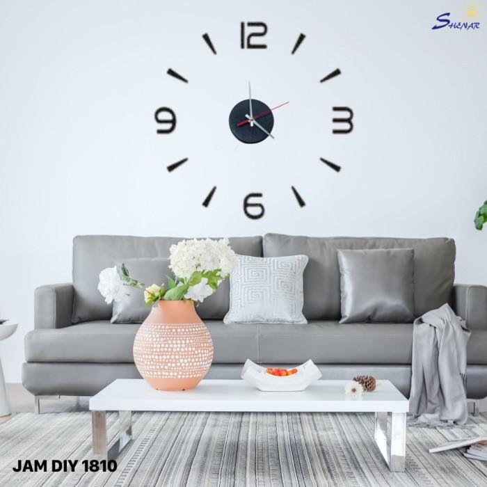 Jual JAM DINDING DIY 3D TEMPEL TEMBOK BESAR ANGKA HIASAN UNIK MINIMALIS ...
