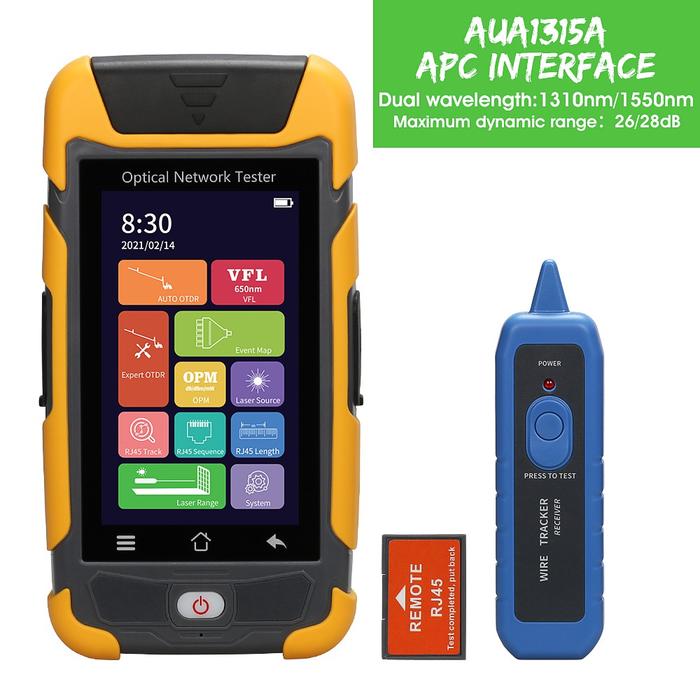 Jual OTDR 850/1300nm Active Fiber Reflectometer Touch Screen VFL OLS ...