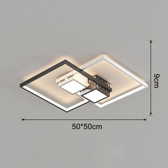 Jual Lampu Plafon Gantung Minimalis LED Bentuk Persegi Panjang Gaya ...