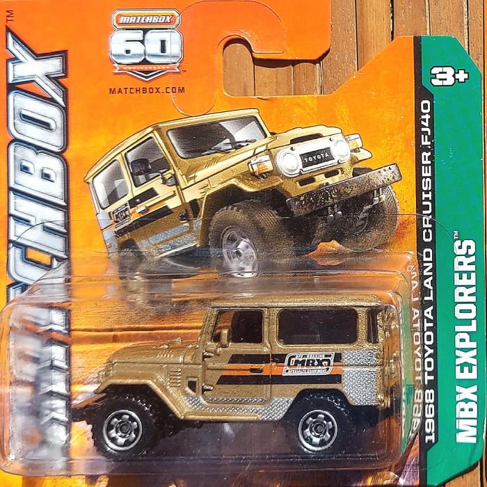 Jual MATCHBOX 68 TOYOTA LAND CRUISER FJ40 JEEP 2008 BIRU - 2022 Abu Tua ...