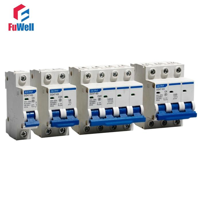 Jual Mini Circuit Breaker Dz47-63 1P 2P 3P 4P House Industry Mcb - Jakarta Barat - Pengadaan ...