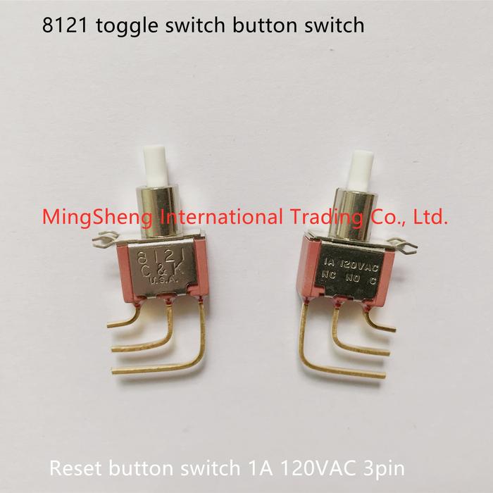 Jual Original New 100% 8121 Togg Switch Button Switch 3Pin - Jakarta ...