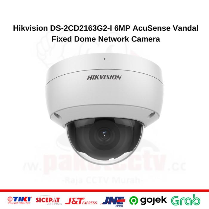 Jual Hikvision DS-2CD2163G2-I 6MP AcuSense Vandal Fixed Dome Network Camera - Jakarta Utara ...