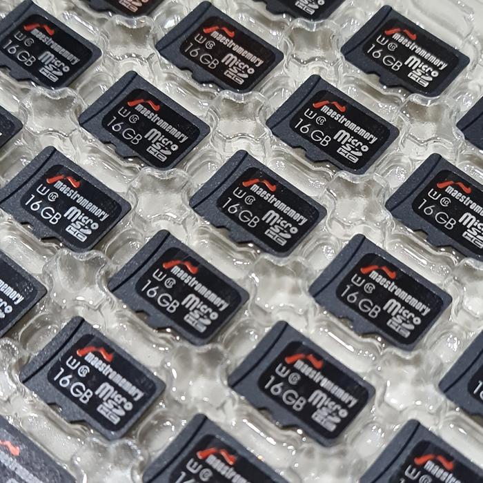 Promo Micro SD 8GB Class 10 Chip Only MAESTRO Per 1000 pcs Cicil 0% 3x ...