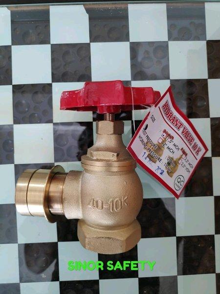 Jual Valve Hydrant 1.5 Inch Coupling Machino Kran Pemadam Full Kuning ...