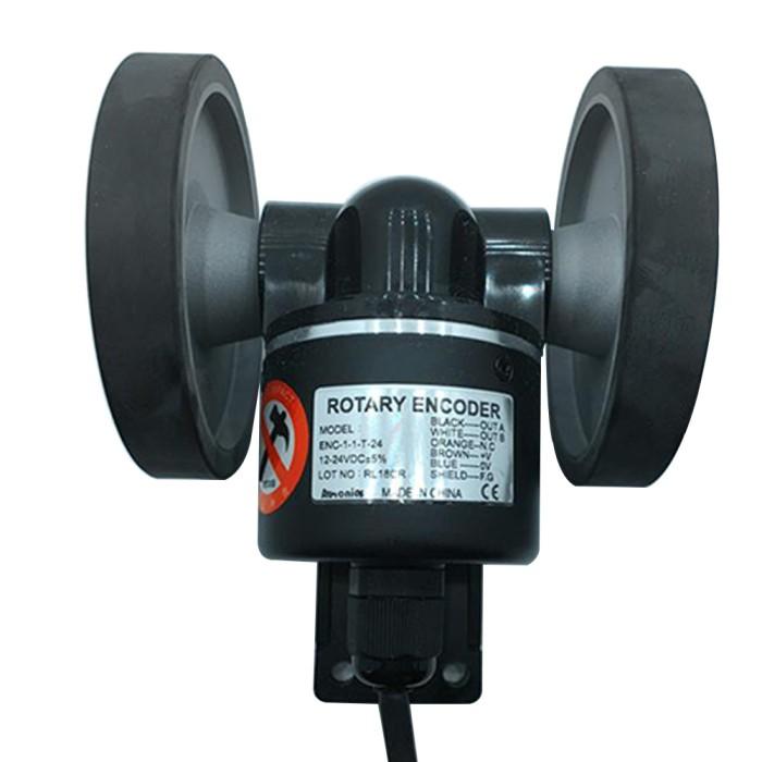 Jual wheel type incremental rotary encoder ENC-1-1-T-24 A B phase 24V ...