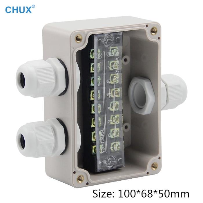 Jual Waterproof Electrical Outdoor Junction Box with terminal TB-1508 ...