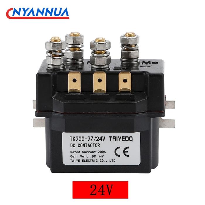 Jual Electric Winch Car Forward And Reverse DC Contactor 12V 24V Two ...