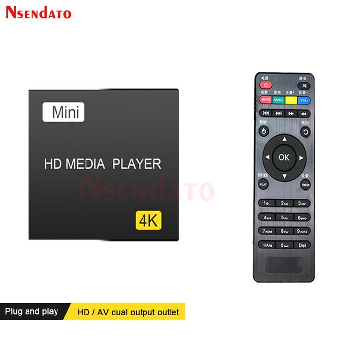 Jual Mini 4K Full HD 1080P Media Multimedia Player For SD USB - Kab ...
