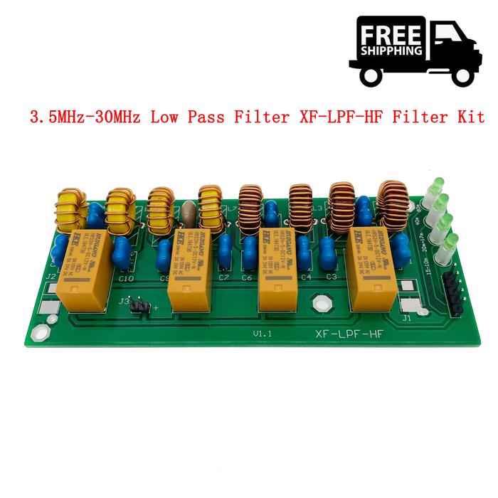 Jual XF-LPF-HF filter kit short wave low pass filter - Kab. Bogor ...