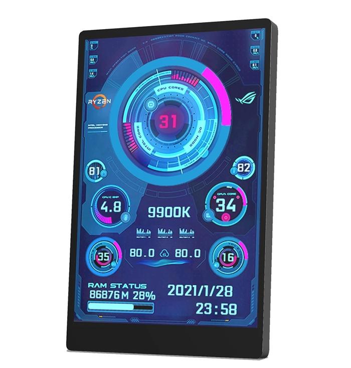 Jual New Computer Monitor For Mini ITX Case 3.5 Inch IPS TYPE-C ...