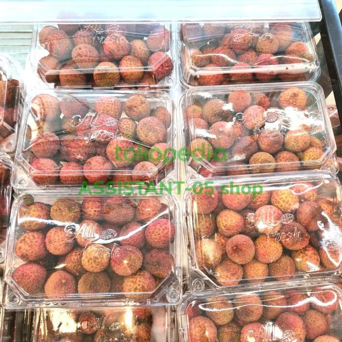 Jual lychee red china leci cina fresh kulit merah promo /pack @1kg ...