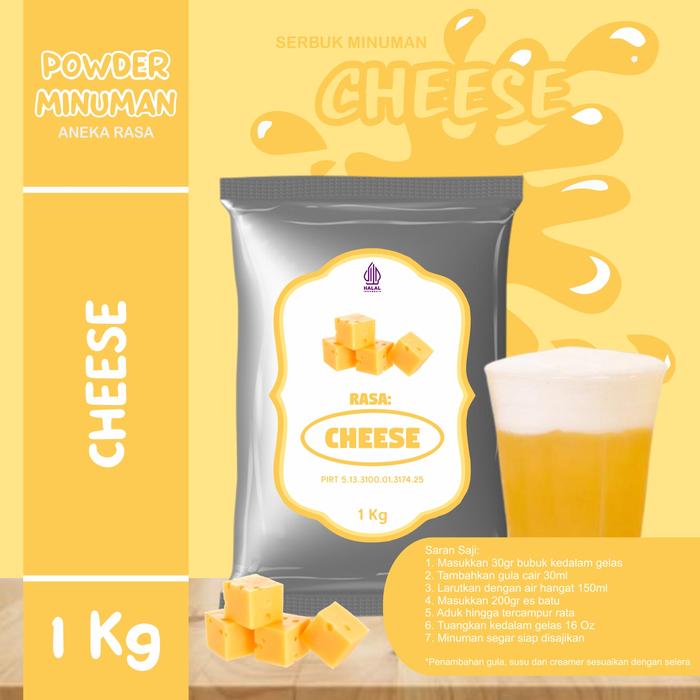 Jual Bubuk Serbuk Minuman Rasa Keju 1Kg Cheese Flavor Powder Drink C27 ...