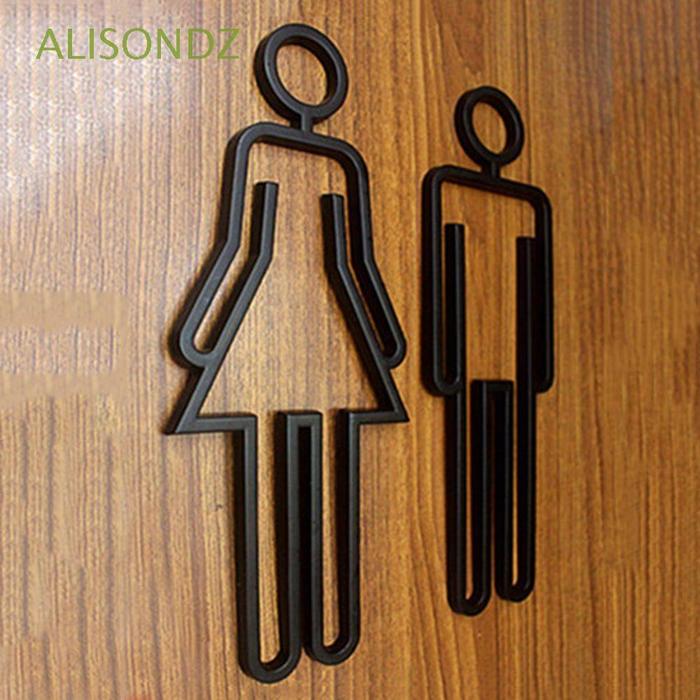 Jual Plakat Tanda WC Toilet Simbol 3D Bahan Akrilik Untuk el Kantor ...
