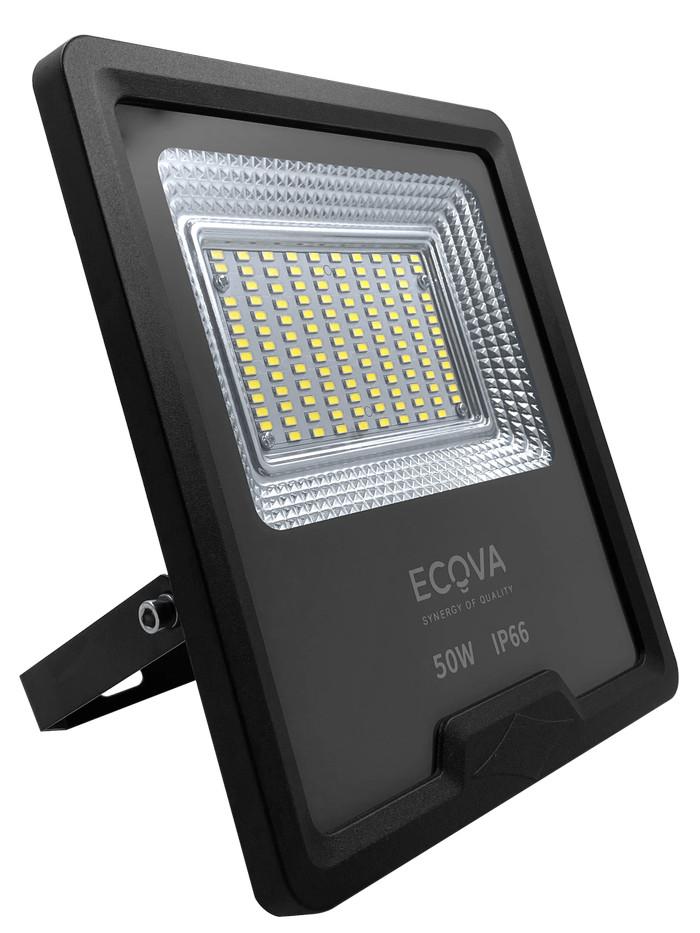 Jual ECOVA Lampu Flood Light Sorot Tembak SMD 50W 220V 6500K Sinar ...
