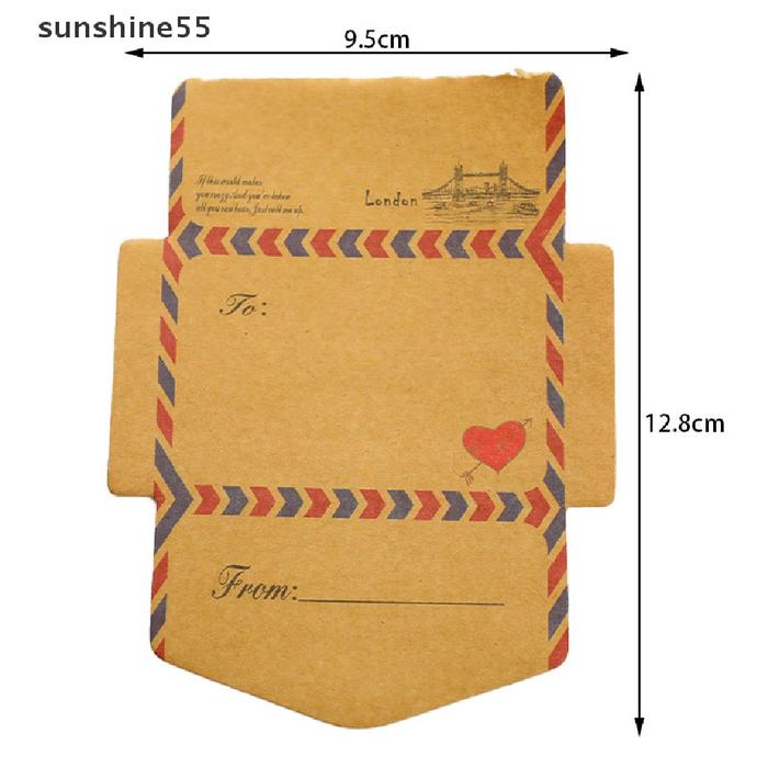 Jual Kertas Surat / Amplop Mini Vintage Motif Kartun Lucu - Kab ...